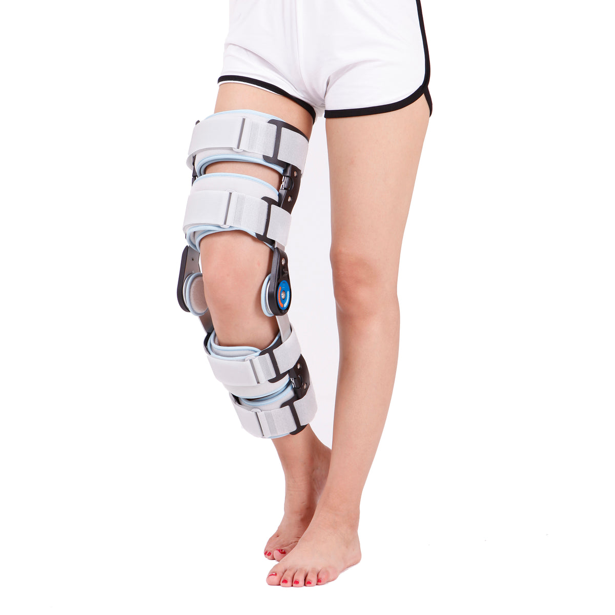 Range of Motion Orthopaedic Adjustable Hinged Knee Brace – Limitless Flex